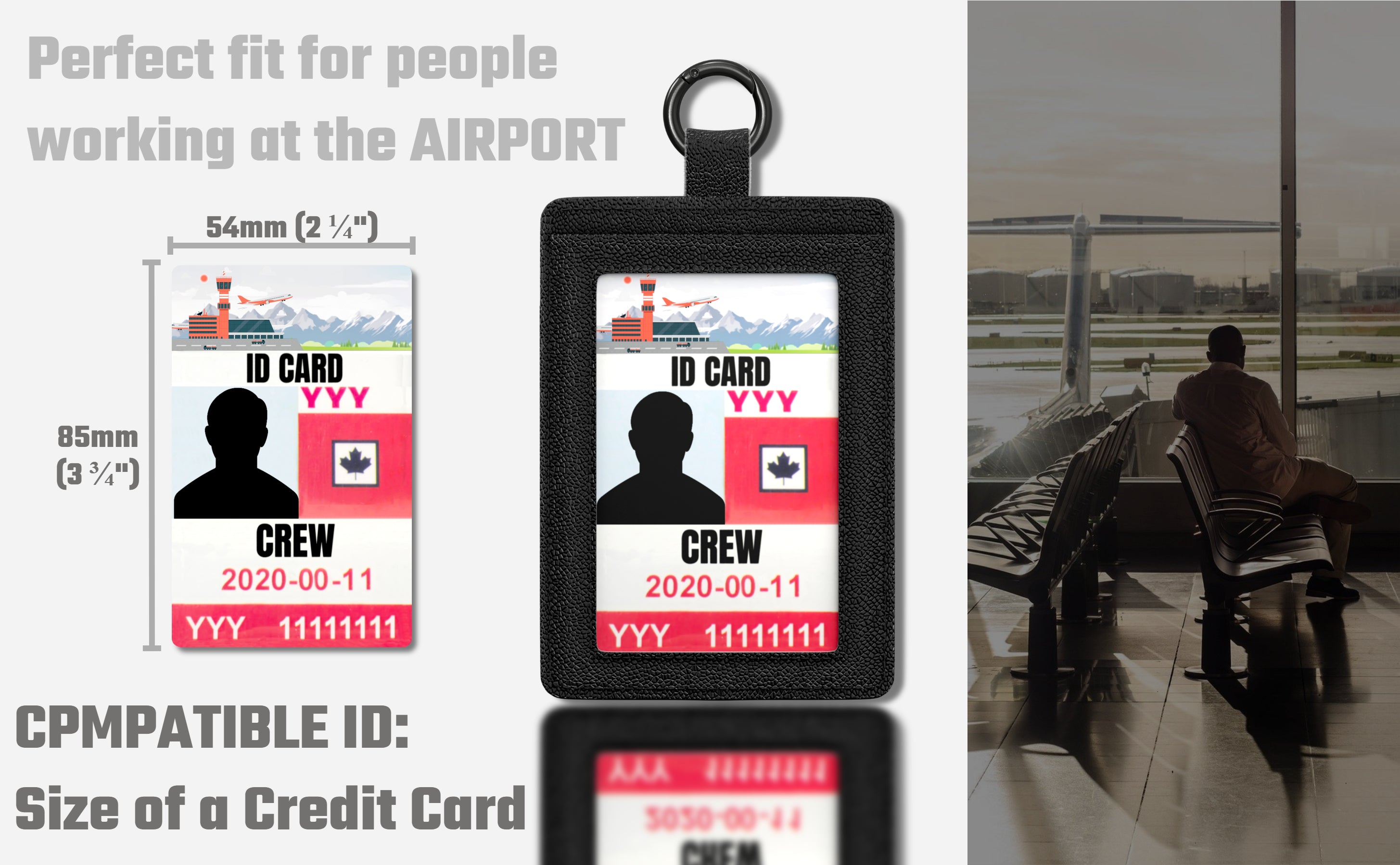 Edo Got Store - Magnetic quick release key chain and card holder